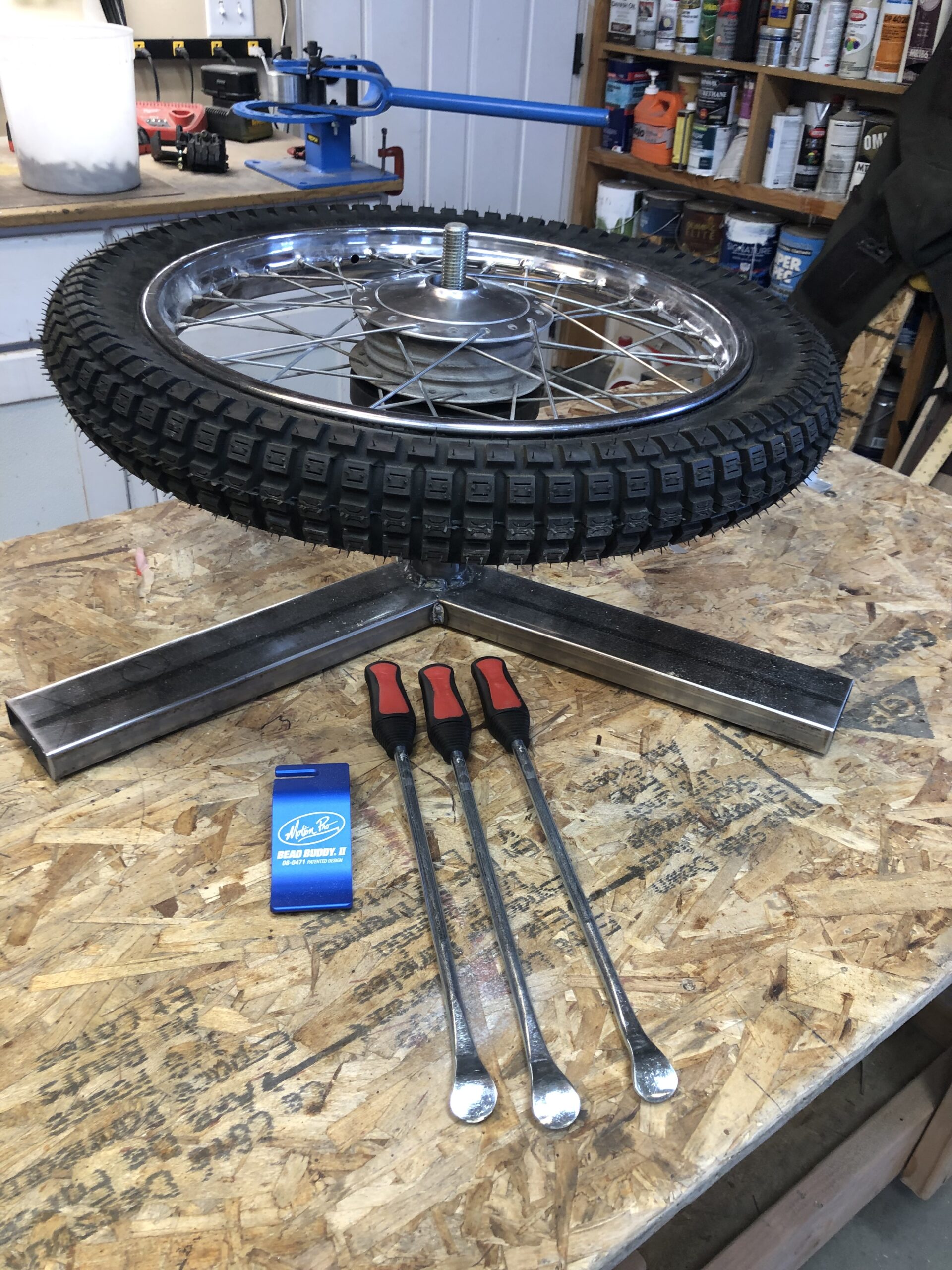 Building a Wheel Stand
